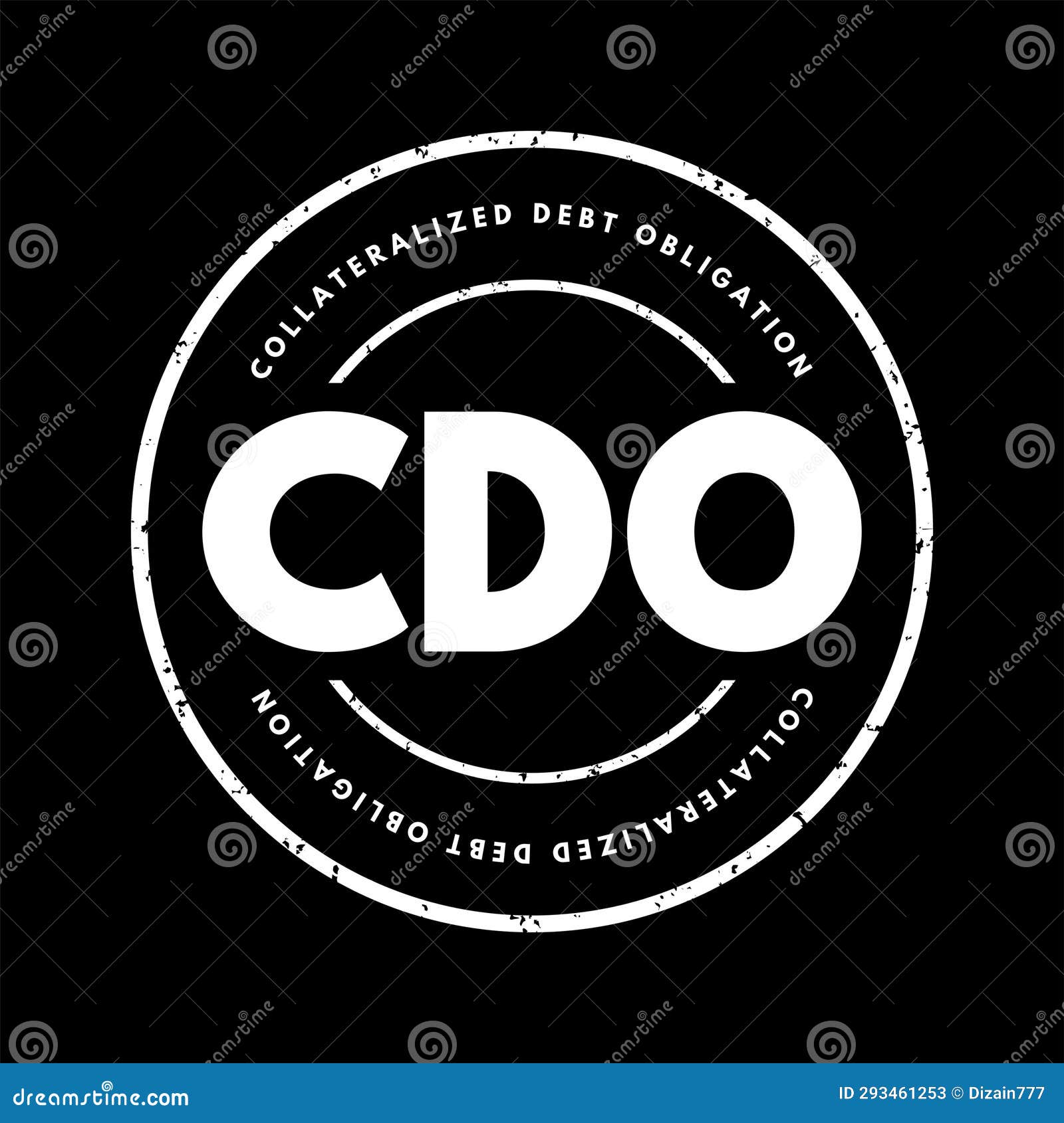 CDO Collateralized Debt Obligation - Type of Structured Asset-backed ...