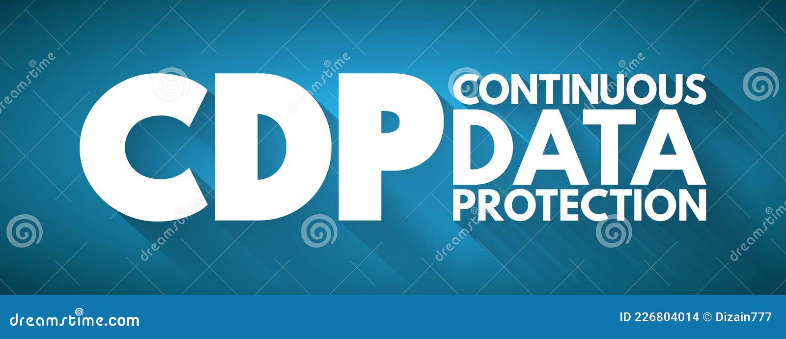CDP, Continuous Data Protection. Concept With Keyword, People And Icons ...