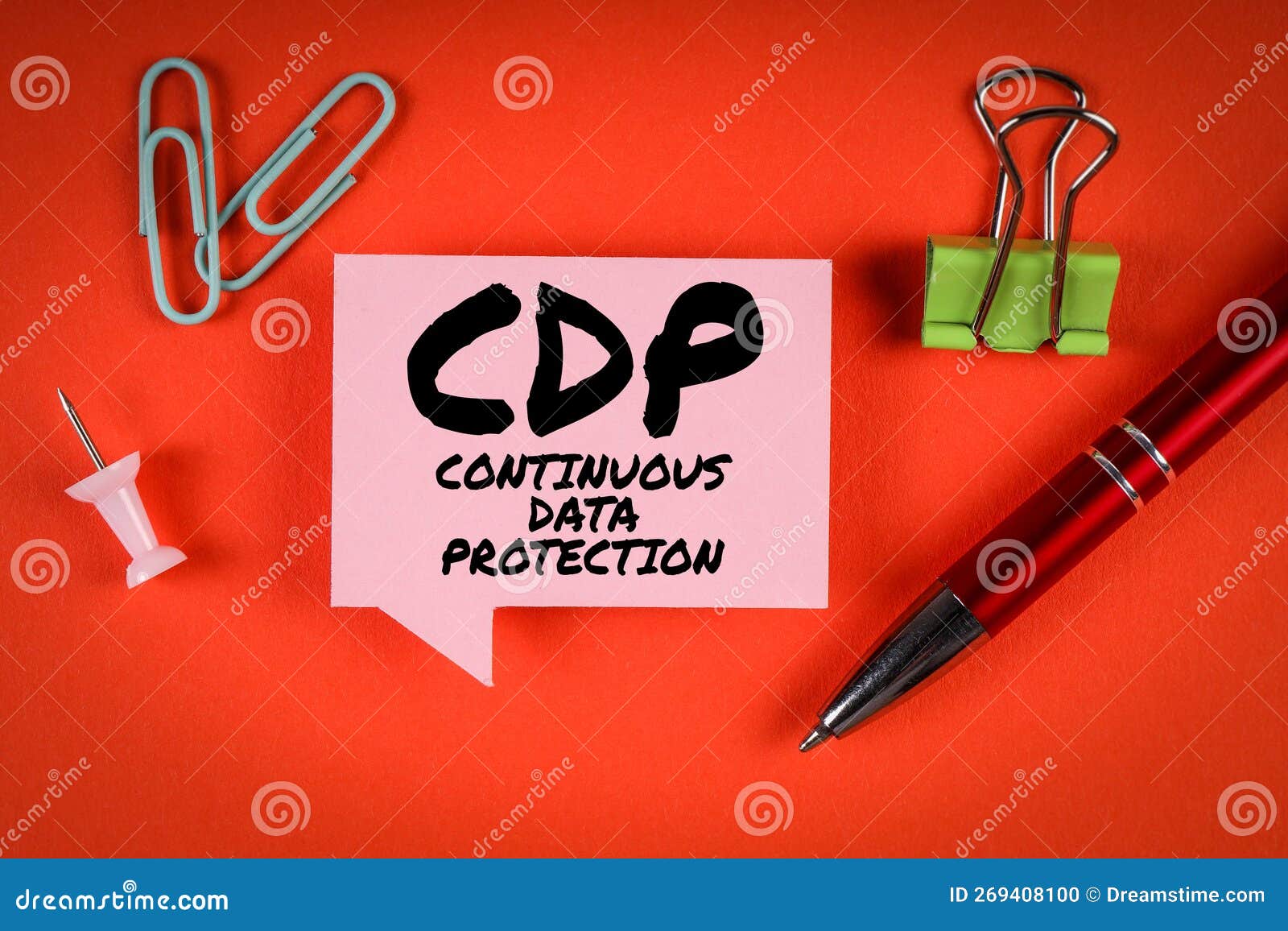 CDP Continuous Data Protection Concept. Speech Bubble on Orange ... CDP Continuous Data Protection Concept. Speech Bubble on Orange ...