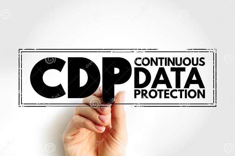 CDP - Continuous Data Protection Refers To Backup of Computer Data by ...