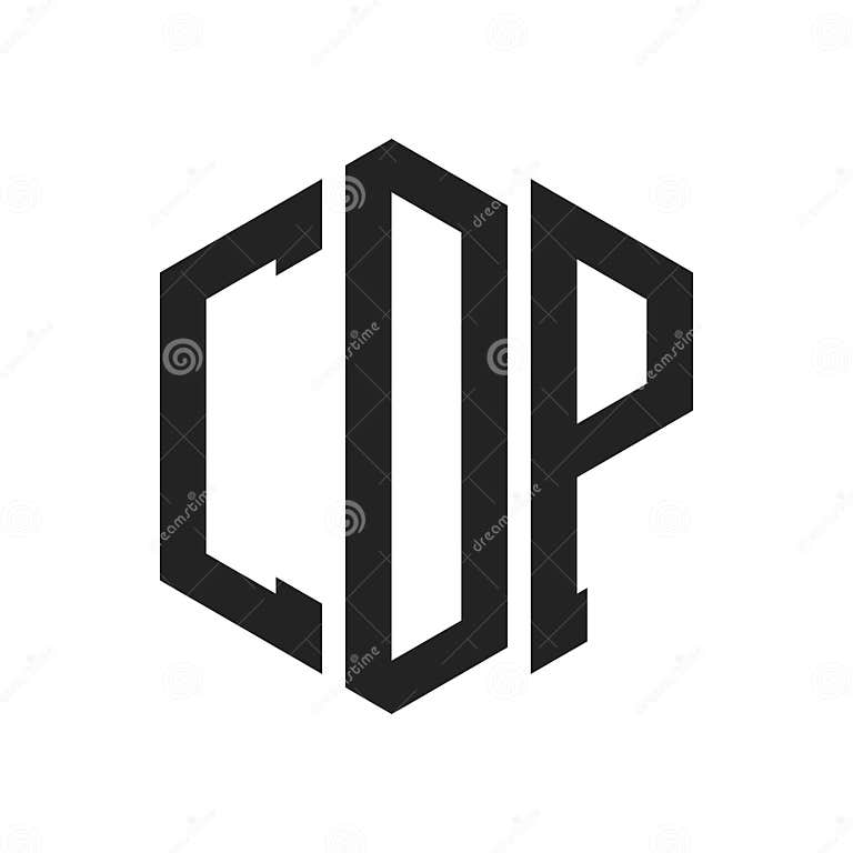 CDP Logo Design. Initial Letter CDP Monogram Logo Using Hexagon Shape ...