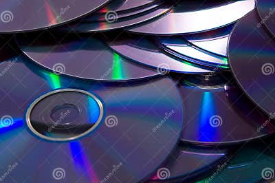 CDs stock photo. Image of colour, color, background, closeup - 12915802