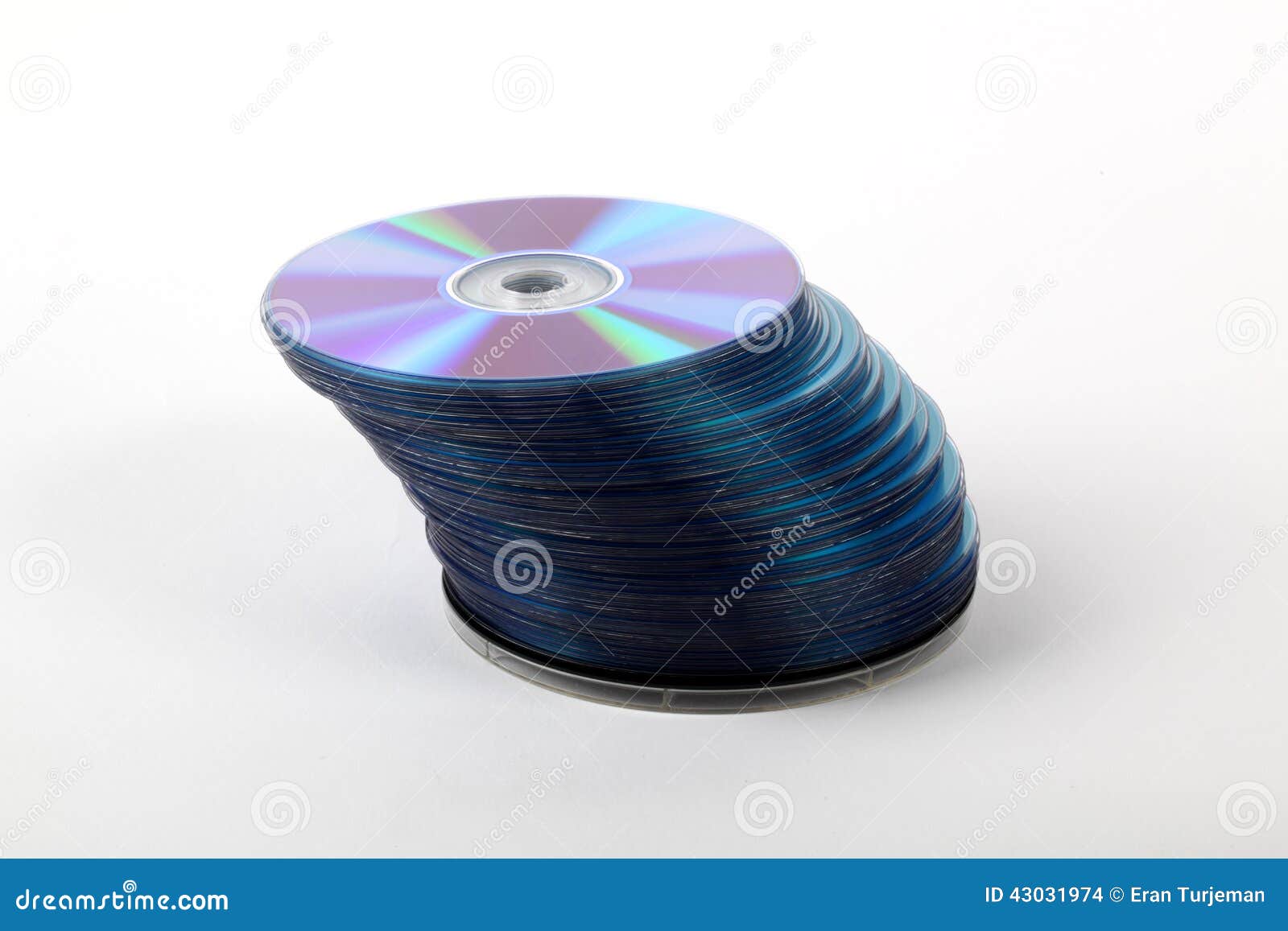 CDs arranged in a stack stock photo. Image of electronics - 43031974