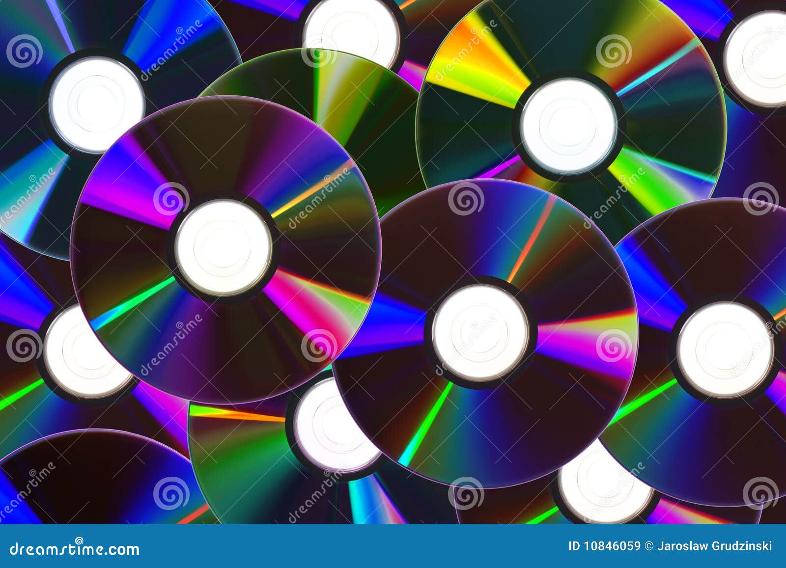 CDs/DVDs background stock image. Image of multimedia - 10846059