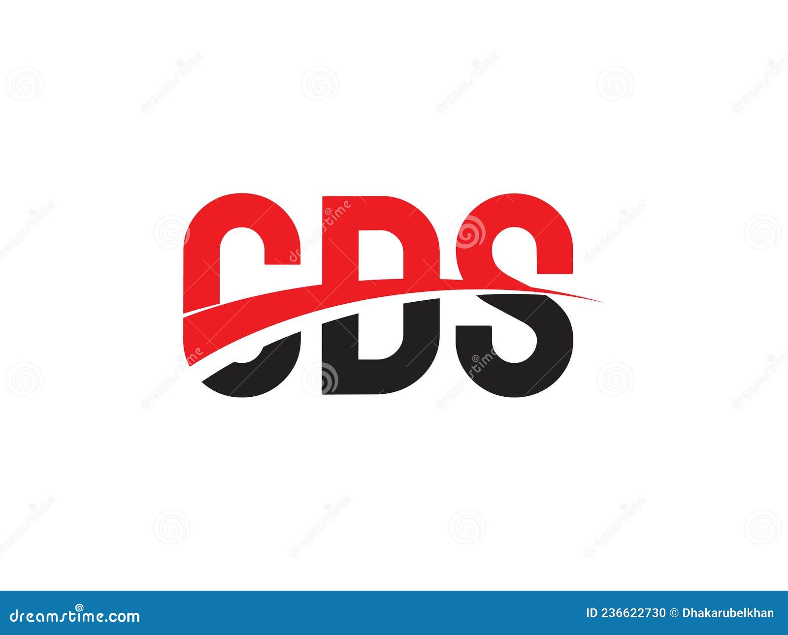 CDS Letter Initial Logo Design Vector Illustration Stock Vector ...