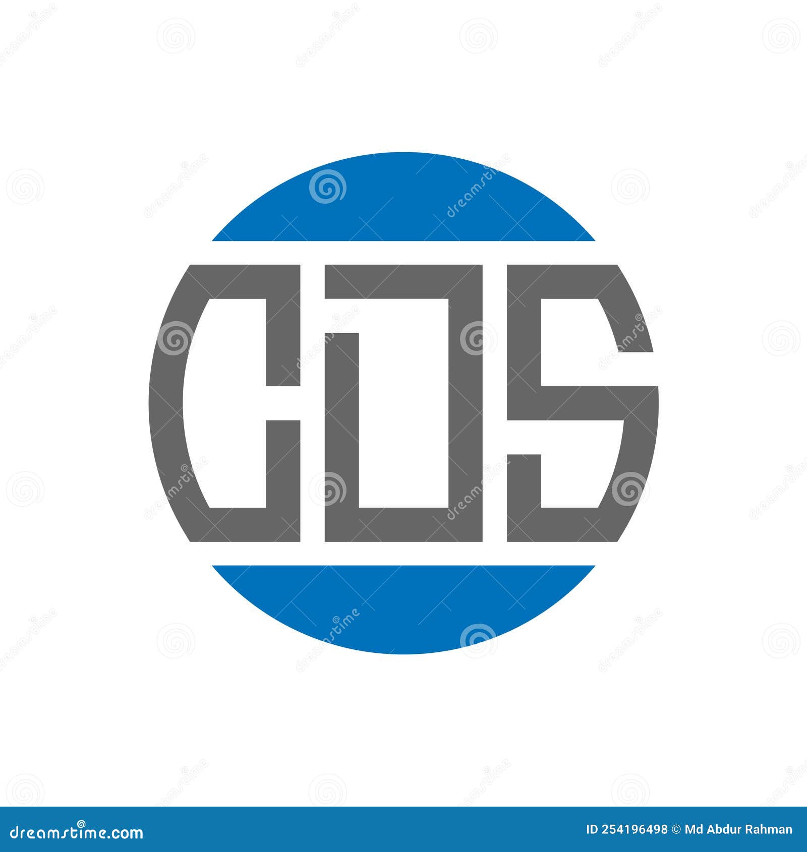 CDS Letter Logo Design on White Background. CDS Creative Initials ...