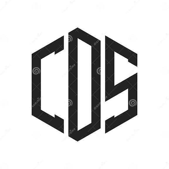 CDS Logo Design. Initial Letter CDS Monogram Logo Using Hexagon Shape ...