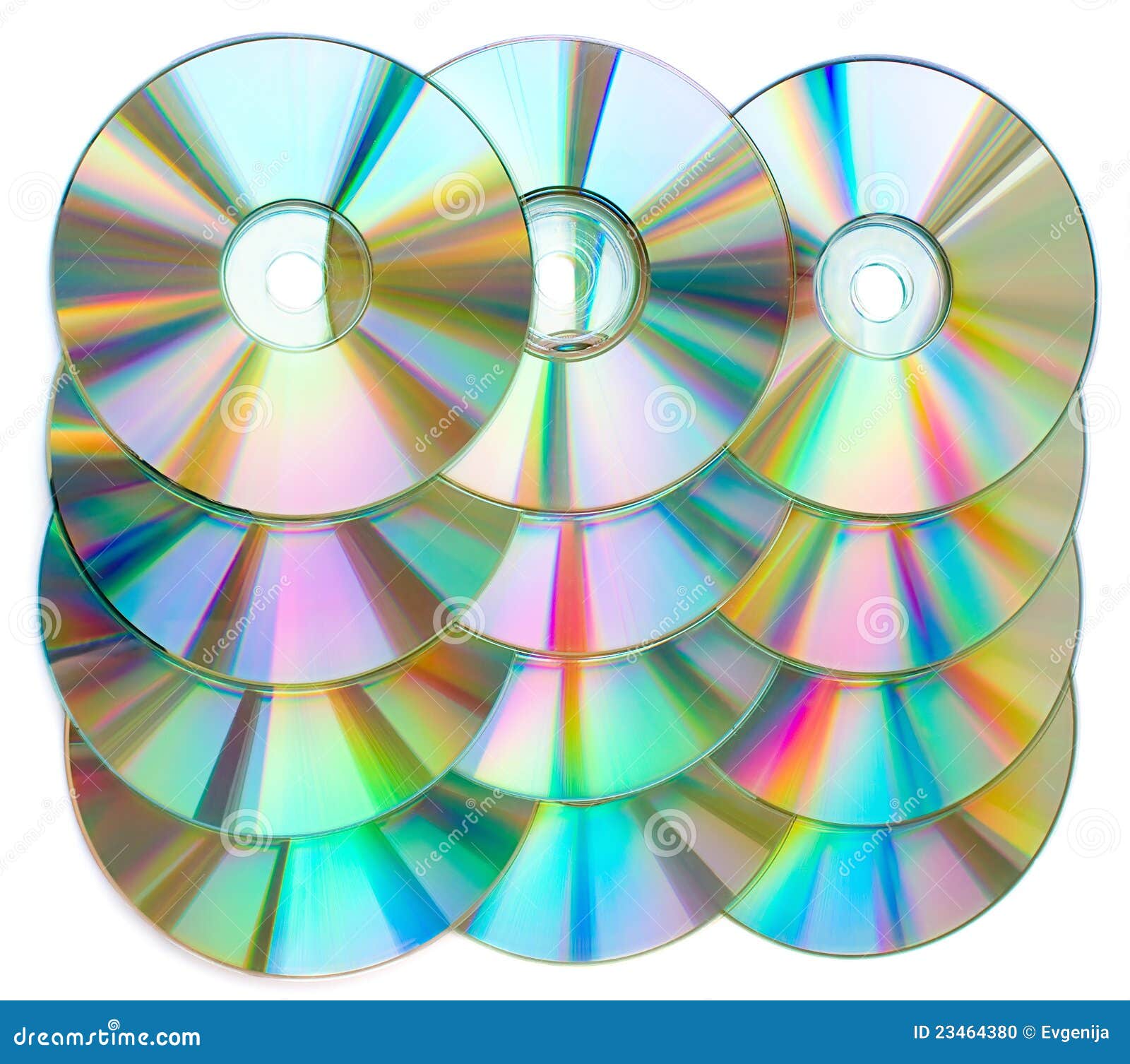 CDs in a rows stock photo. Image of information, device - 23464380