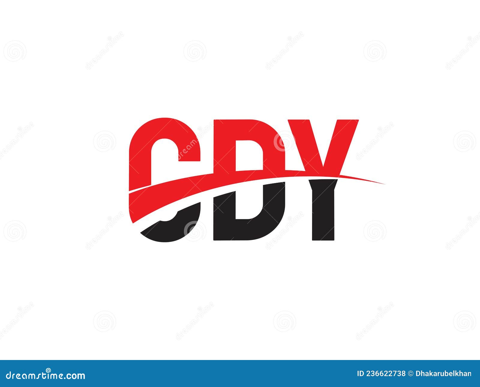 CDY Letter Initial Logo Design Vector Illustration Stock Vector ...