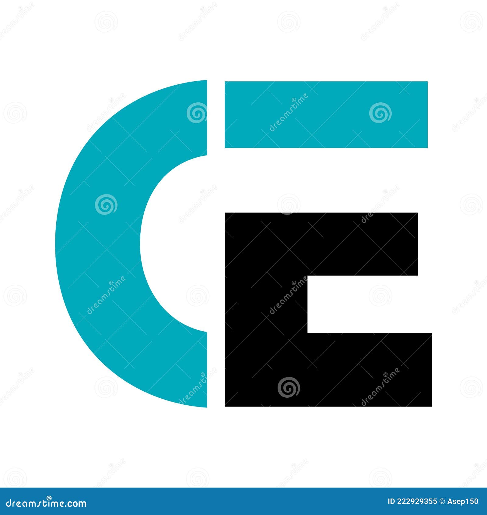 CE, CIE Initial Geometric Company Logo and Vector Icon Stock Vector - Illustration of corporate ...