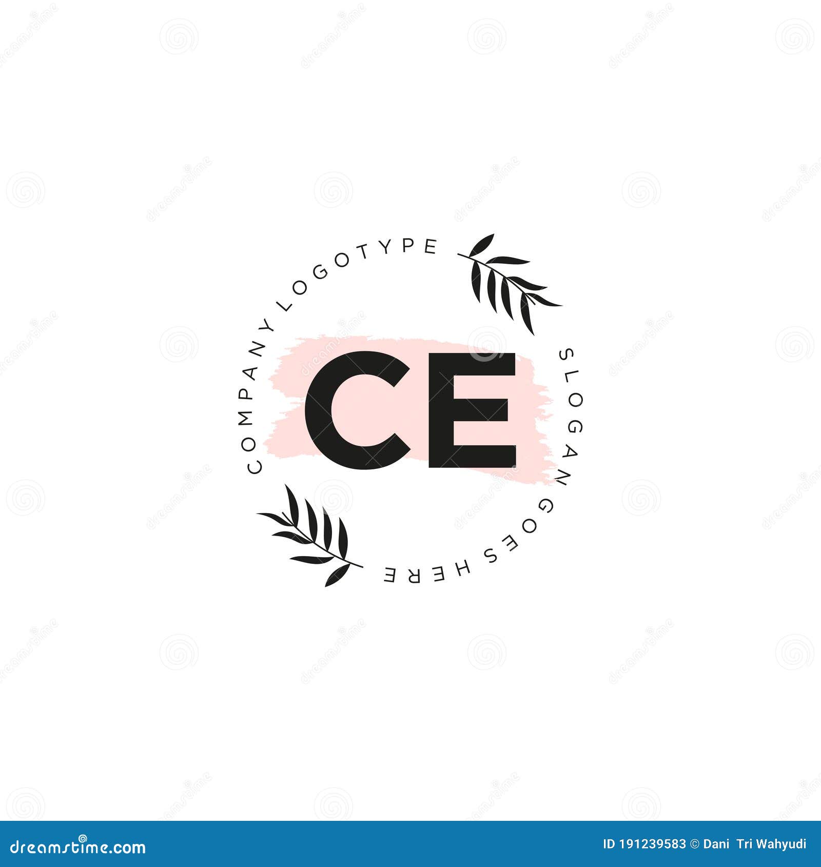 CE Letter Logo Icon Design Template Elements Stock Vector ...