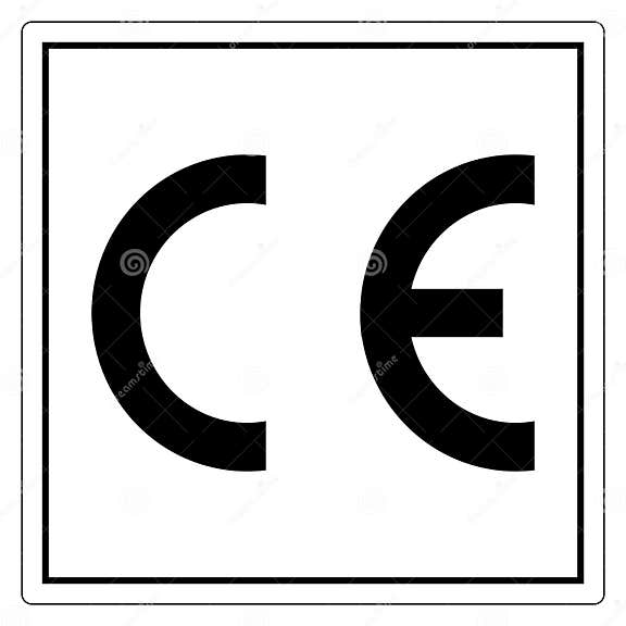 CE Mark Symbol Sign, Vector Illustration, Isolate on White Background ...