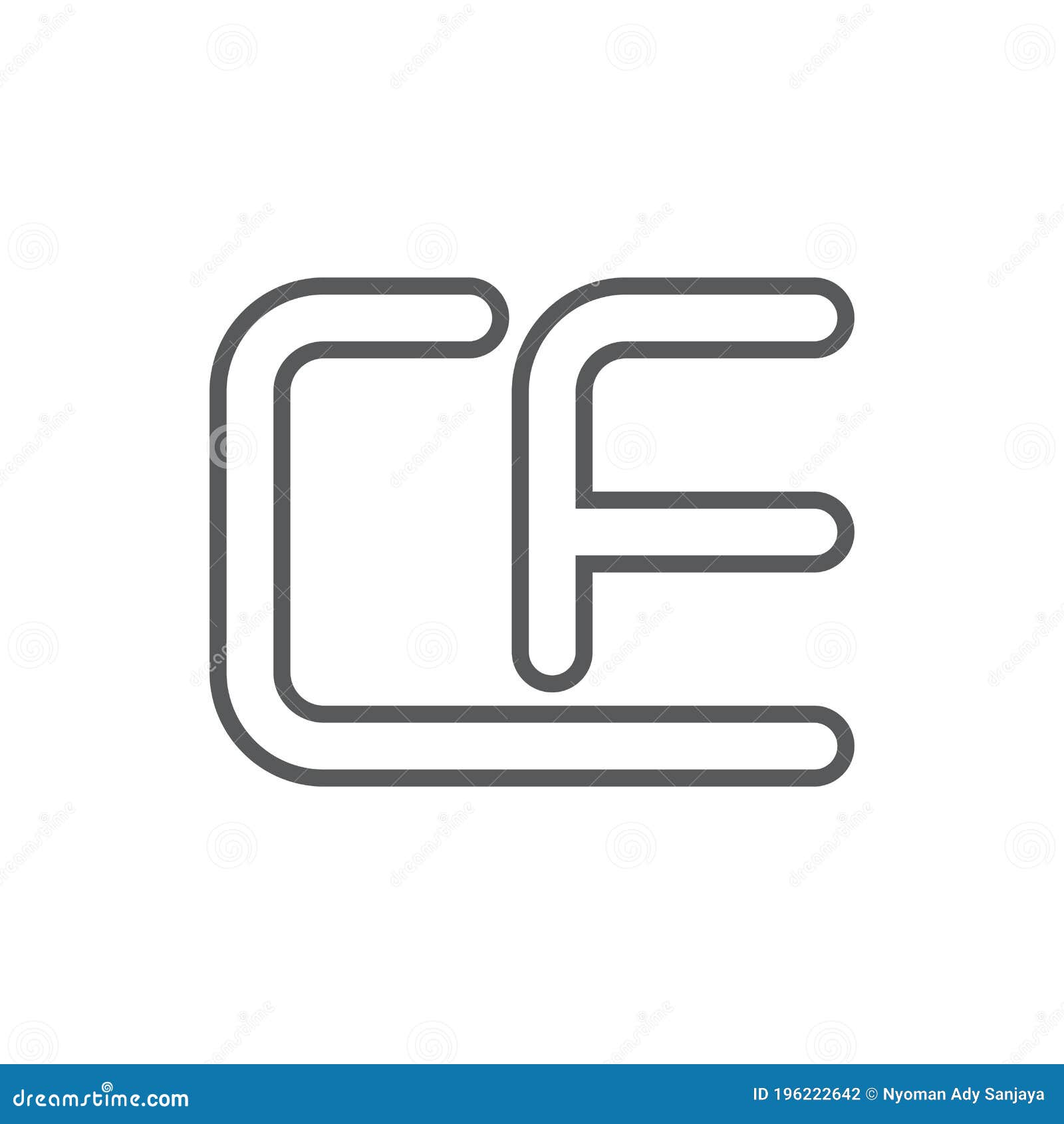Ce Mark Vector Icon Symbol Isolated on White Background Stock Vector ...