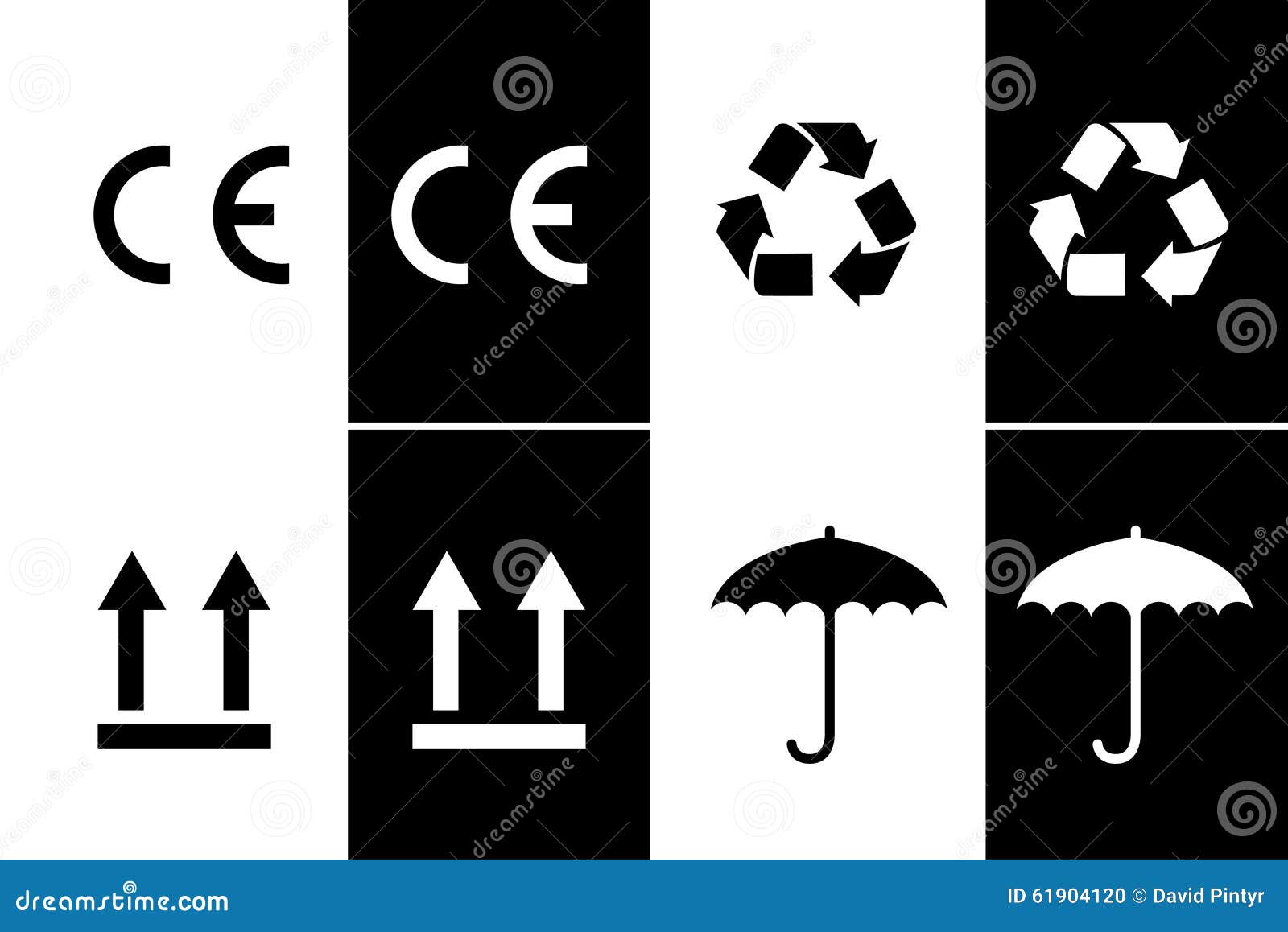 CE Sign Black And White Vector Illustration | CartoonDealer.com #61904120