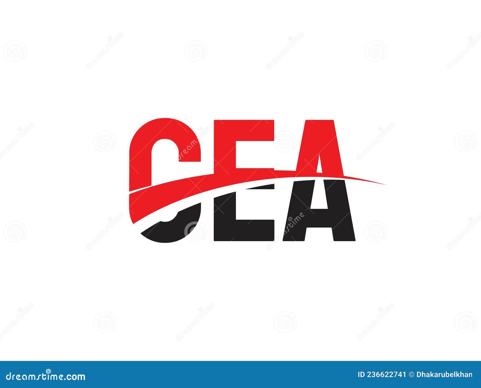 CEA Letter Initial Logo Design Vector Illustration Stock Vector ...