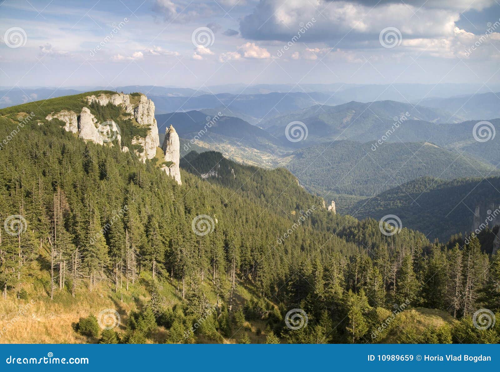 Ceahlau Massif - Eastern Carpathians, Romania Stock Image - Image of ...