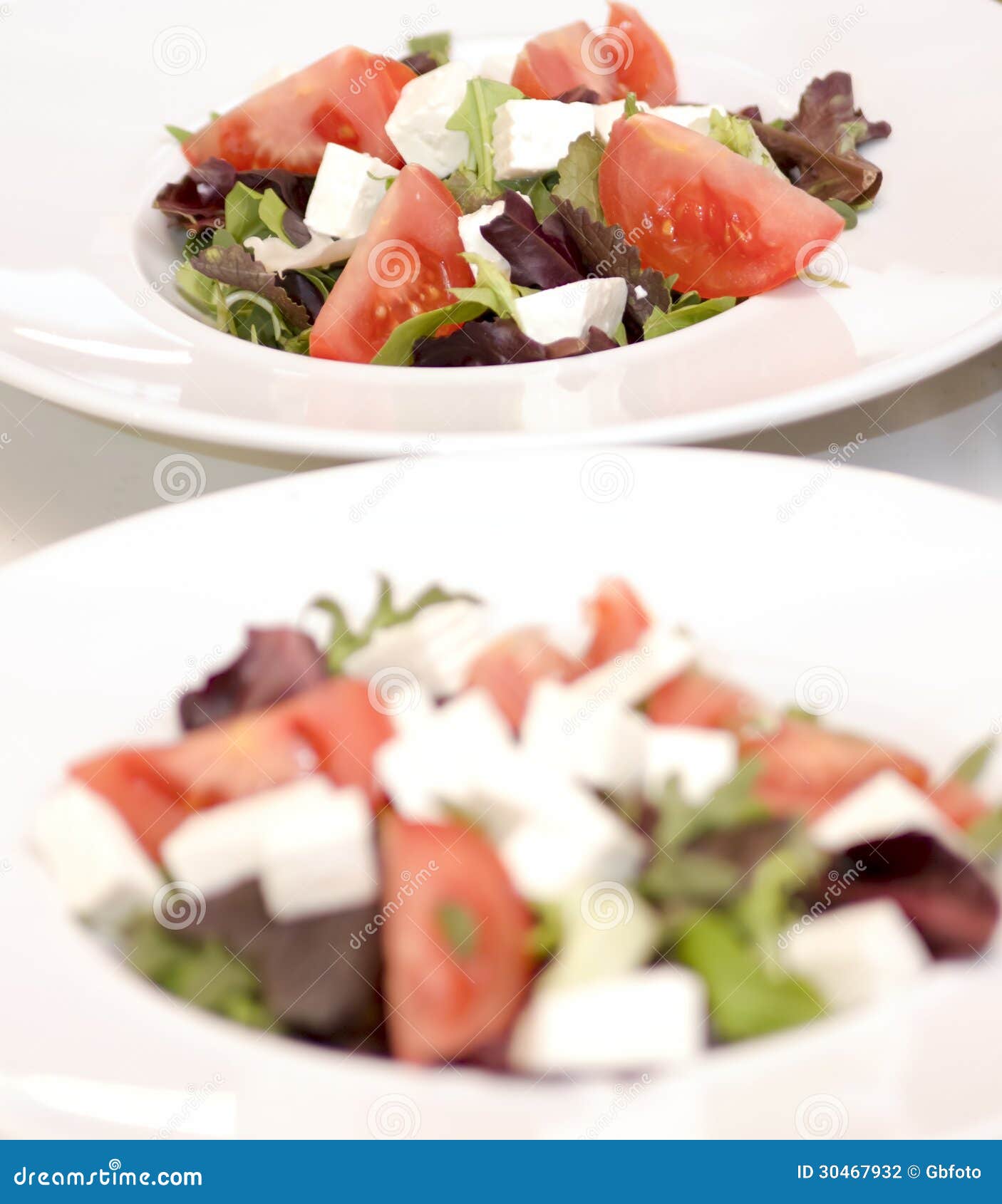 Ceasar Salads stock photo. Image of tomato, goats, ceasar - 30467932