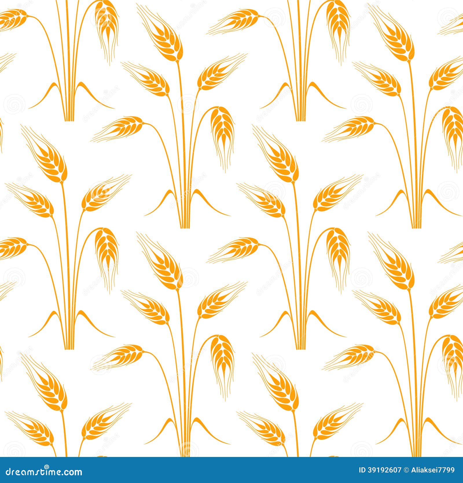 Cebada ilustración del vector. Ilustración de cereal - 39192607