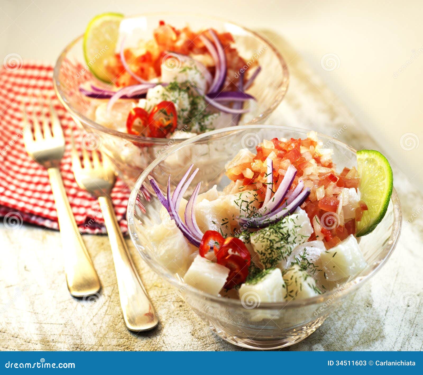 Cebiche stock image. Image of cuisine, dish, traditional - 34511603