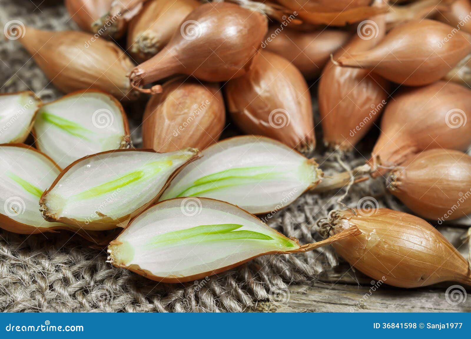 Cebollas del chalote foto de archivo. Imagen de color - 36841598