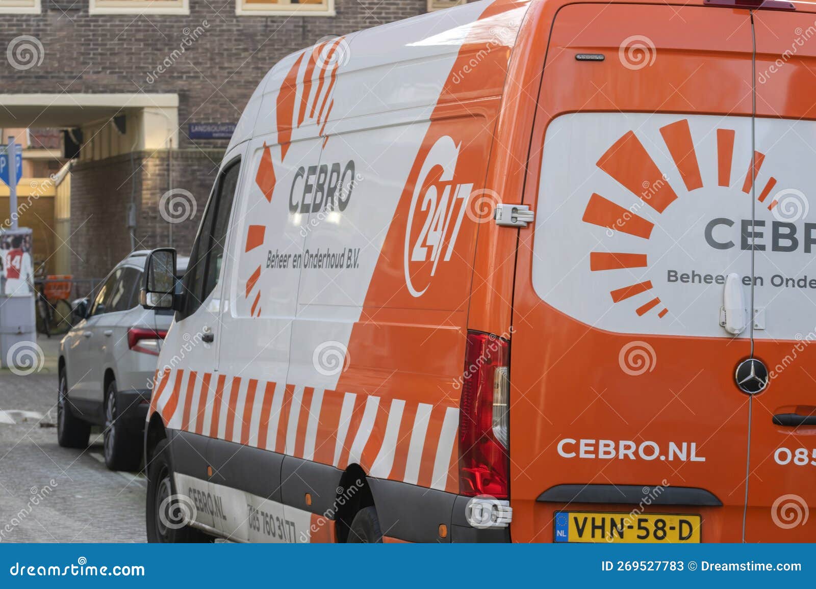 CEBRO Company Van at Amsterdam the Netherlands 10-2-2023 Stock Image ...