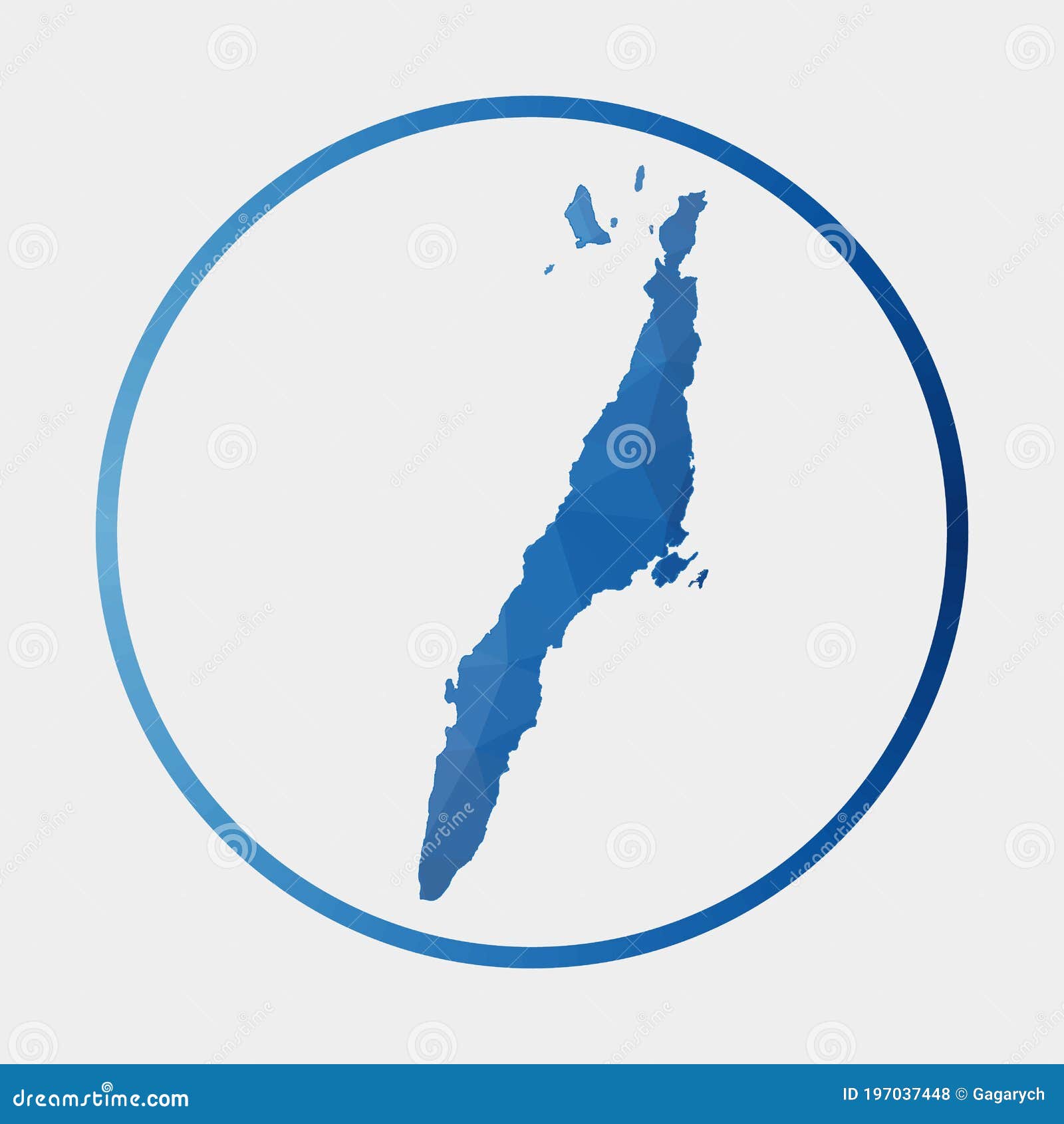 Cebu icon. stock vector. Illustration of geometric, diamond - 197037448