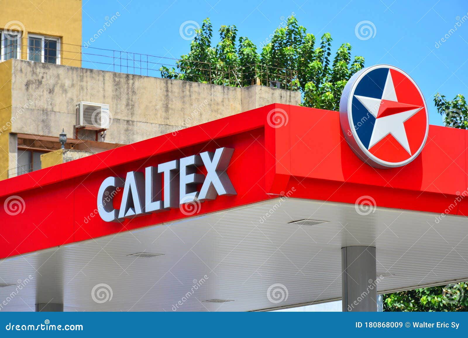 Caltex Fuel Sign in Cebu, Philippines Editorial Stock Image - Image of ...