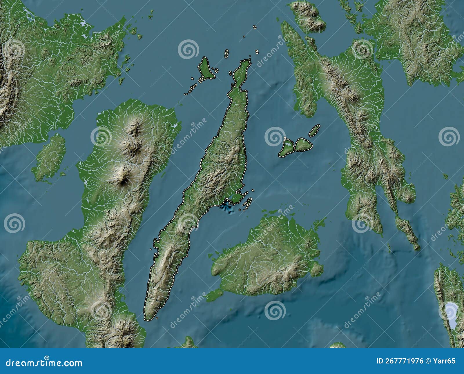 Cebu, Philippines. Wiki. No Legend Stock Illustration - Illustration of ...