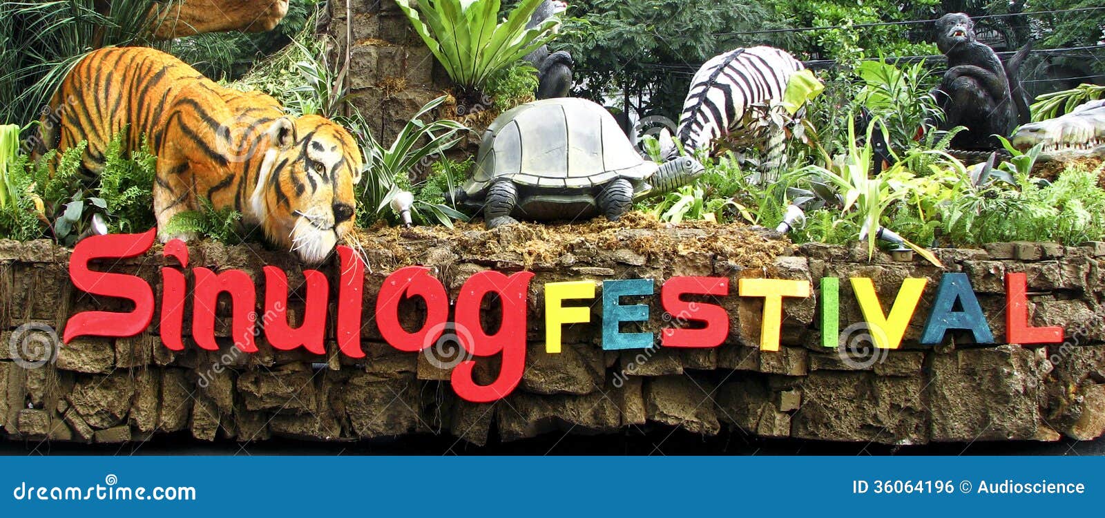 Cebu Sinulog Festival Float Philippines Editorial Photo - Image of ...