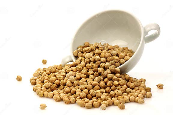 Ceci secchi immagine stock. Immagine di fagioli, semi - 14114439