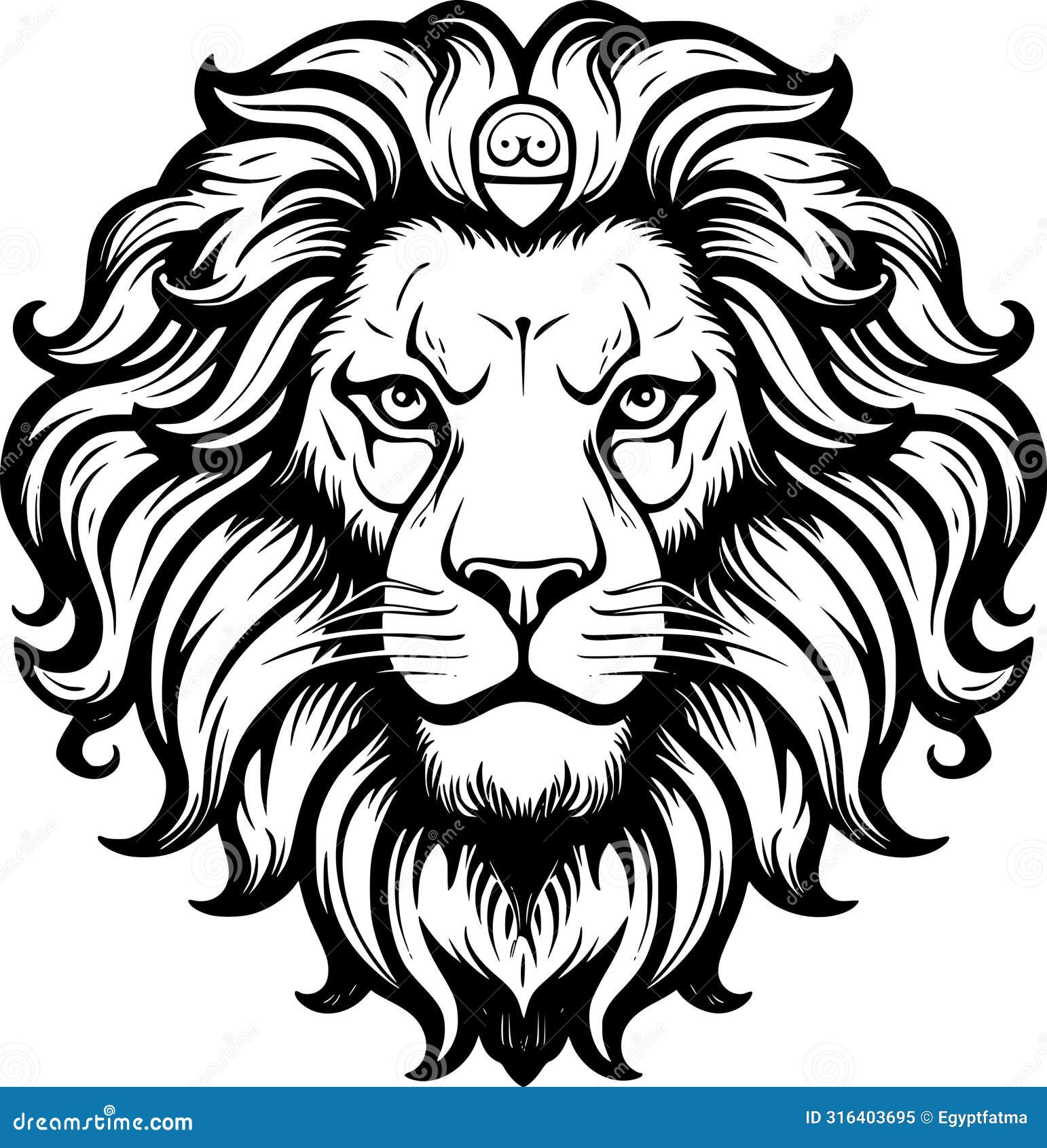 Cecil - Black And White Vector Illustration | CartoonDealer.com #326112663