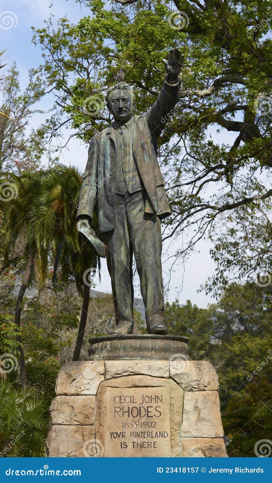 Cecil Rhodes stock image. Image of cecil, town, cape - 23418157