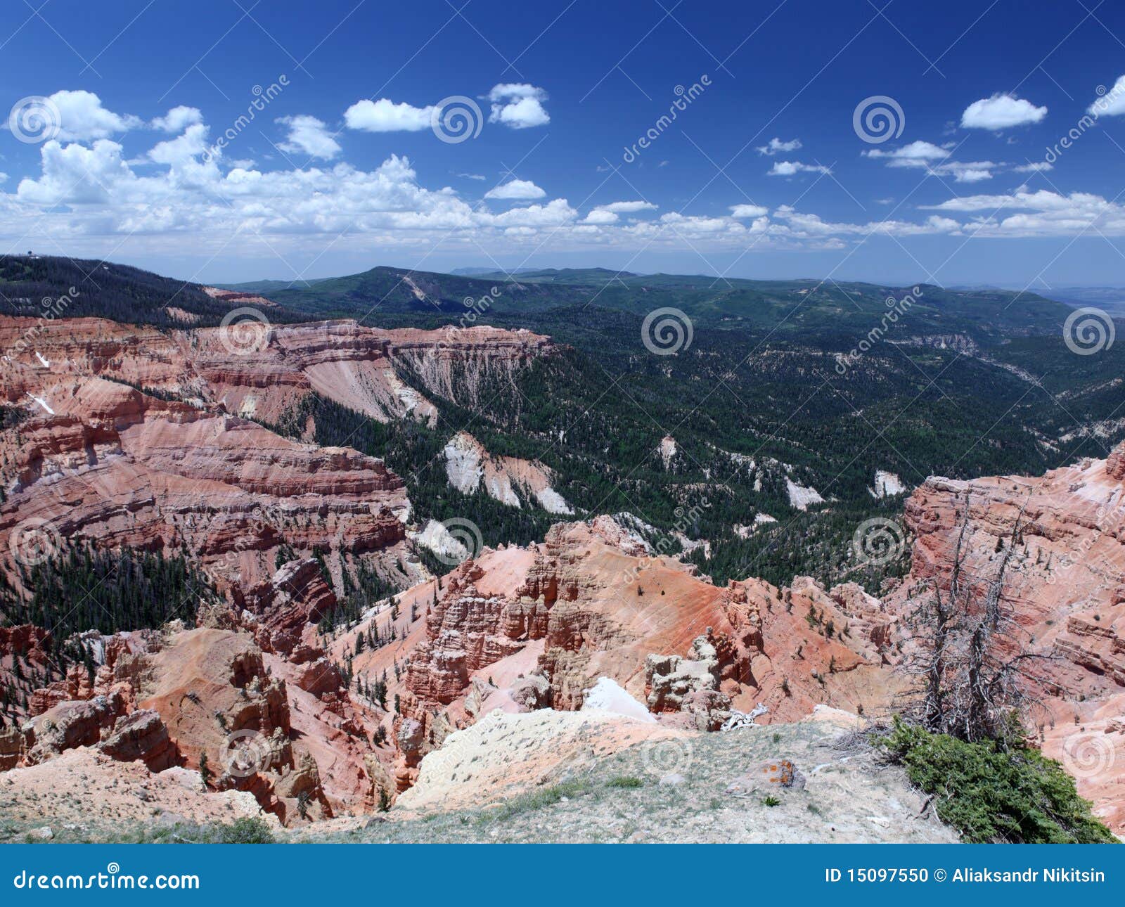 Cedar Breaks National Monument Stock Photo - Image of desert, landscape ...