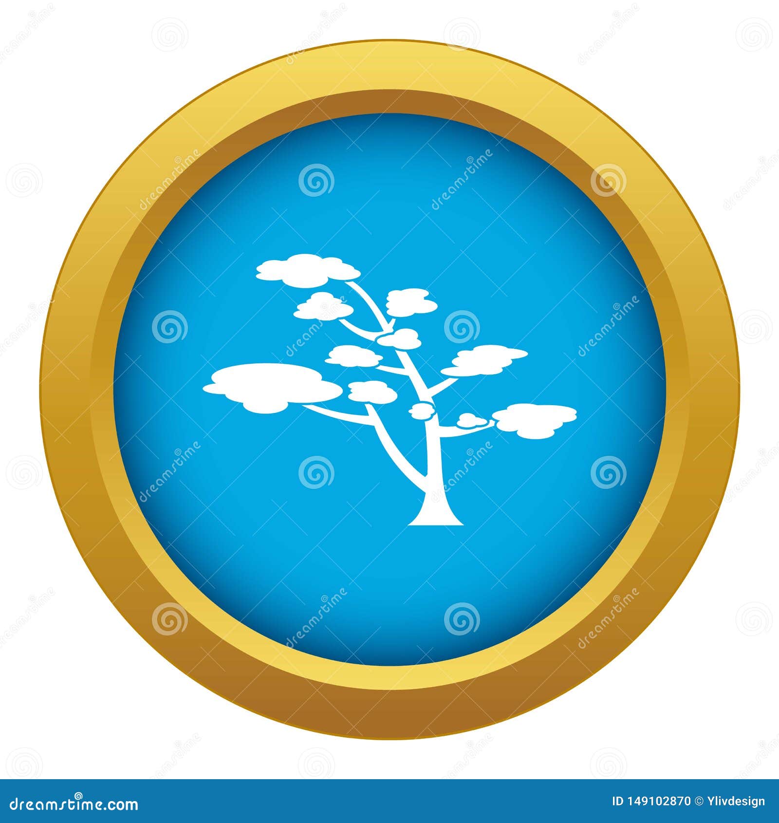 Cedar Icon. Trendy Modern Flat Linear Vector Cedar Icon On White ...