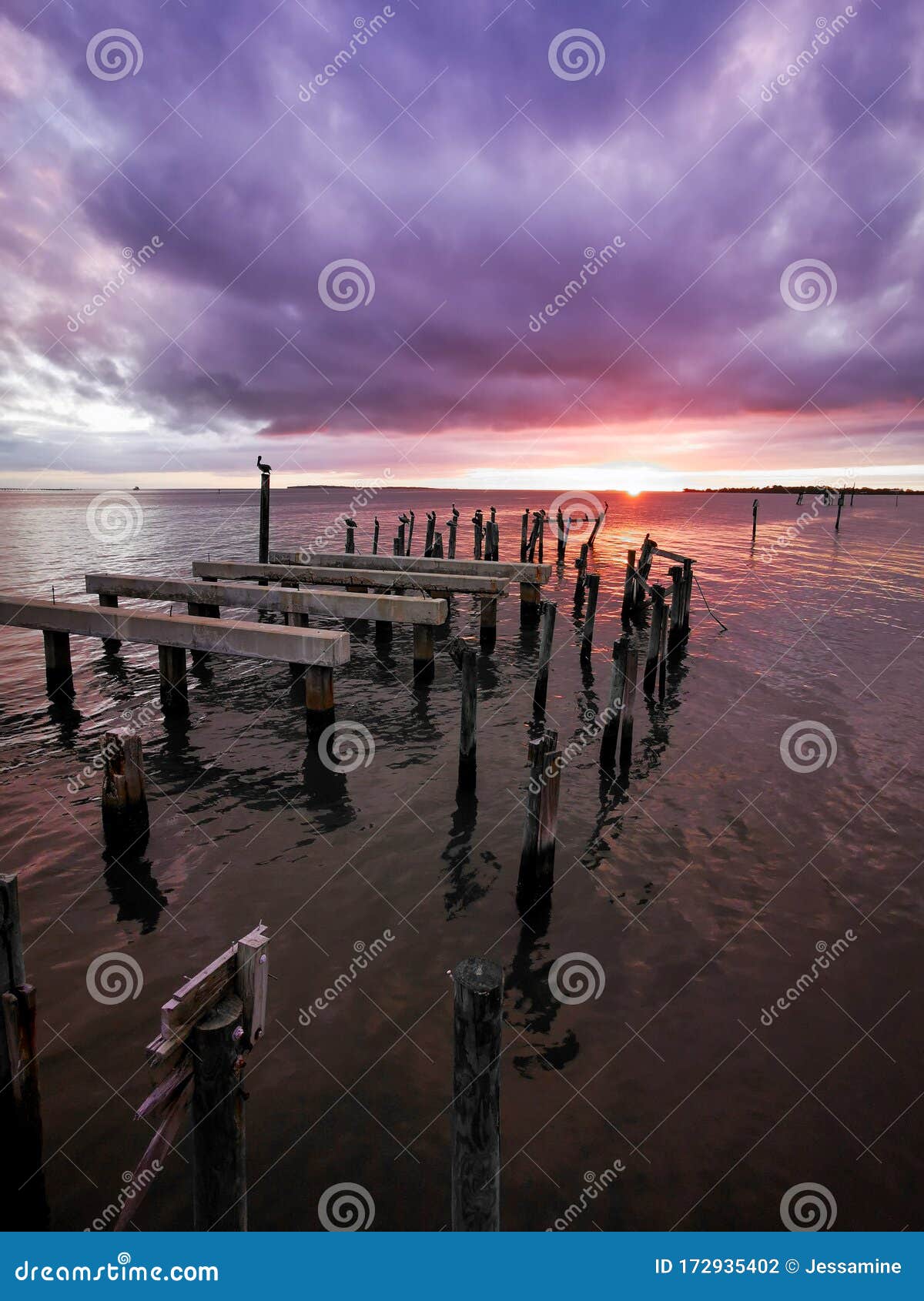 Cedar Key at sunset stock photo. Image of summer, gulf - 172935402