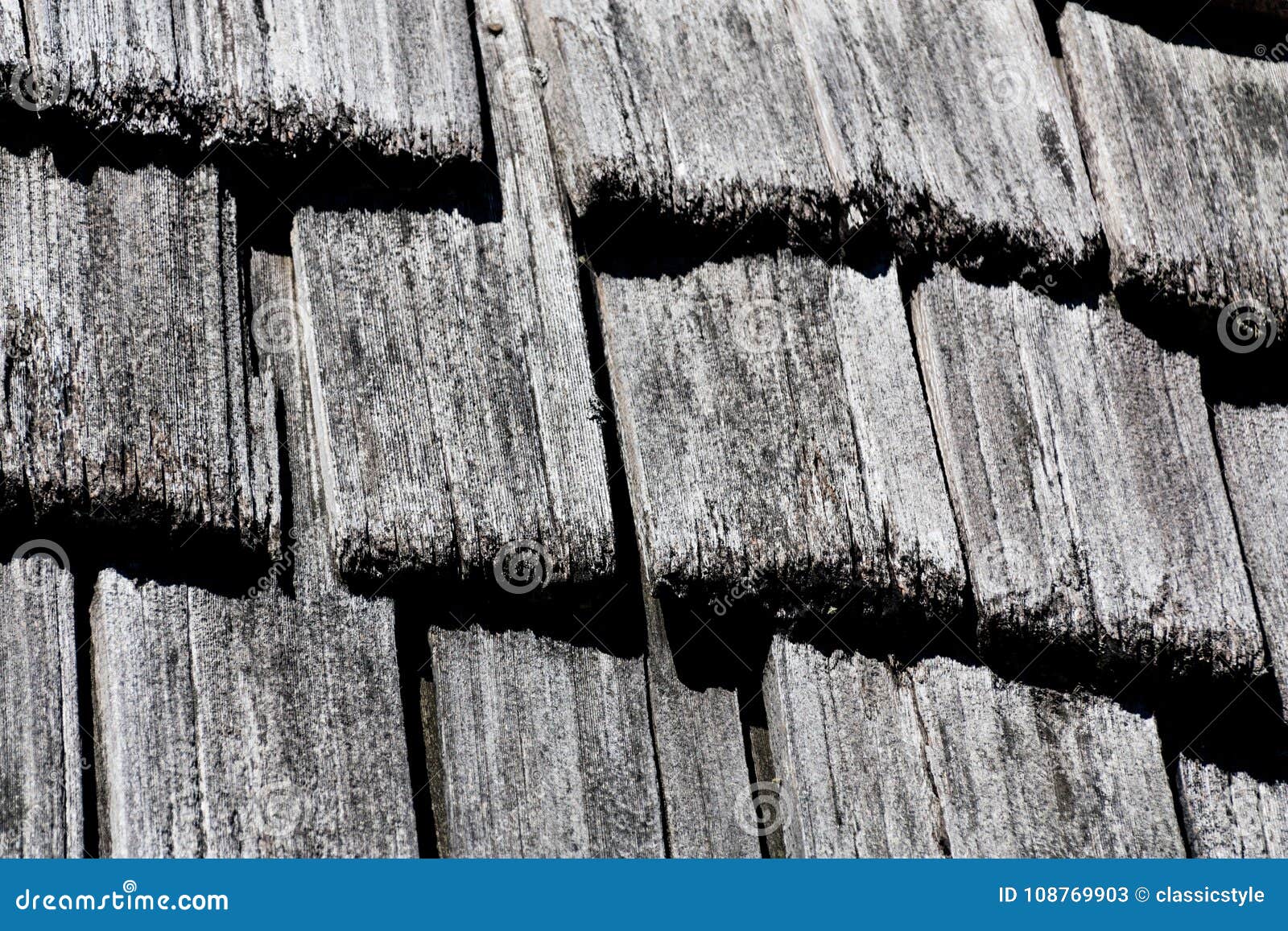 Cedar Shake Shingle Texture Stock Image - Image of lines, plank: 108769903