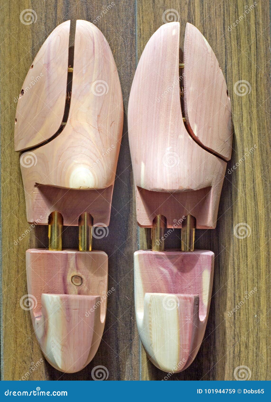 Cedar shoetrees stock image. Image of cedar, pair, accesories - 101944759
