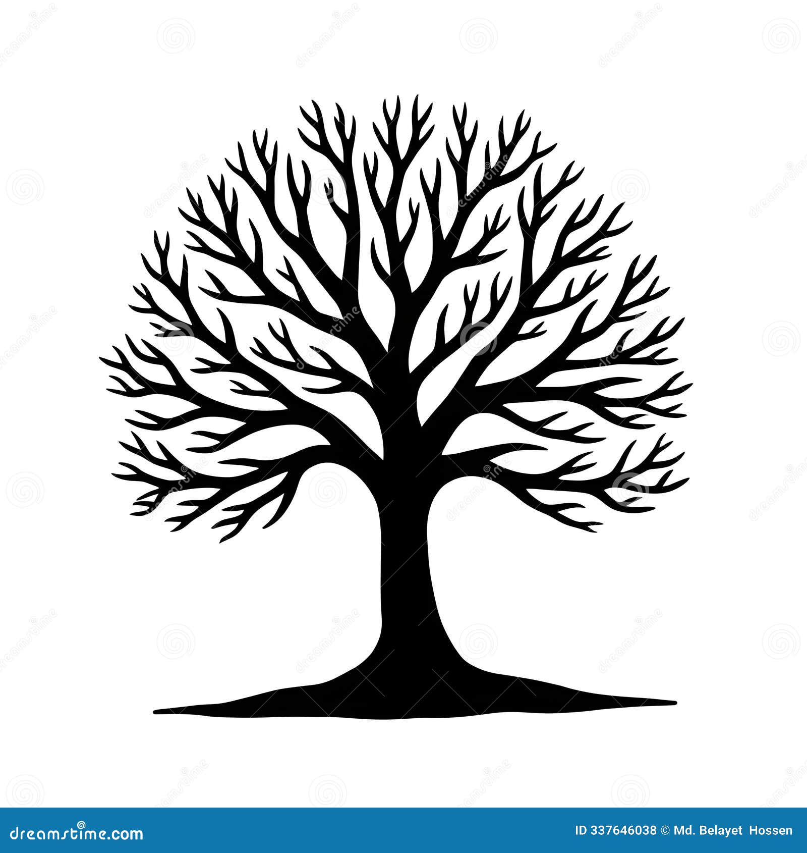 Cedar Tree Black Colour Silhouette Vector Royalty-Free Stock Image ...