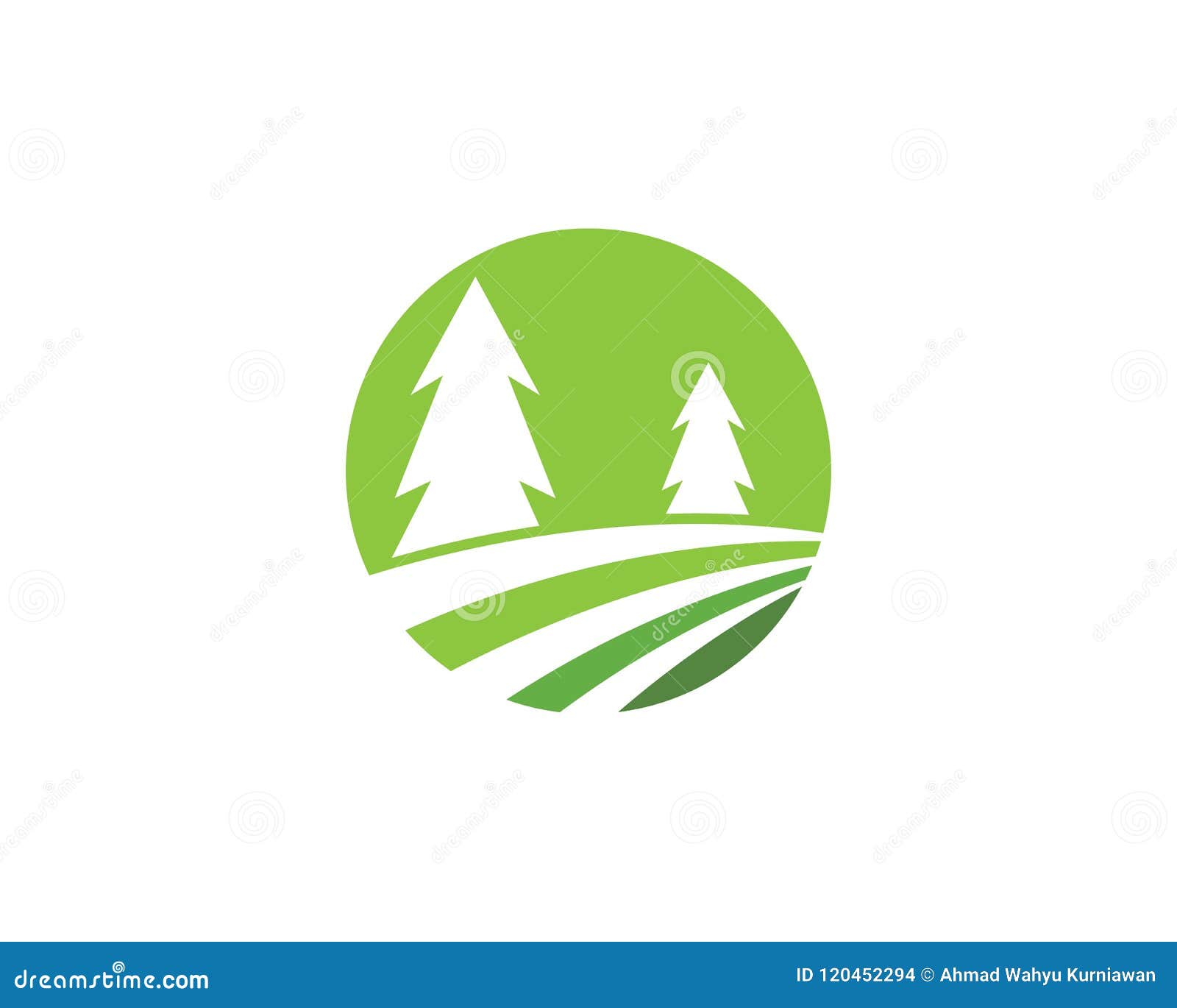 Cedar tree Logo template stock vector. Illustration of organic - 120452294