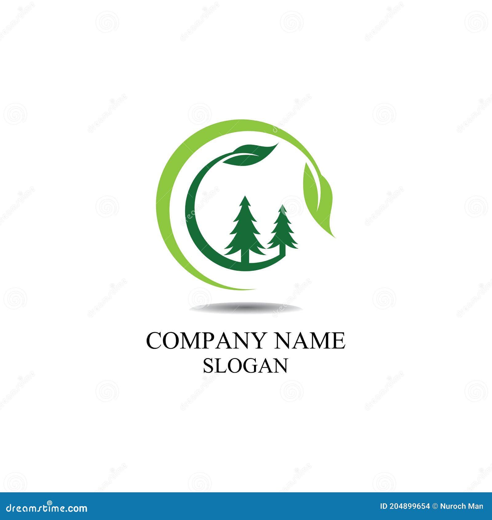 Cedar Tree Logo Template Vector Icon Design. Stock Vector ...