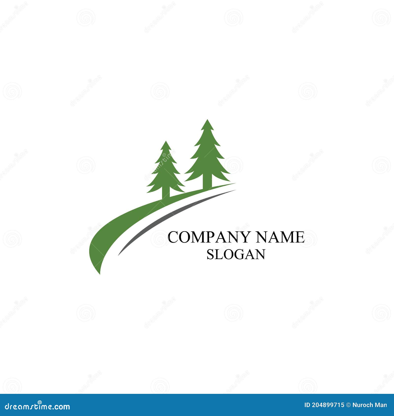 Cedar Tree Logo Template Vector Icon Design. Stock Vector ...