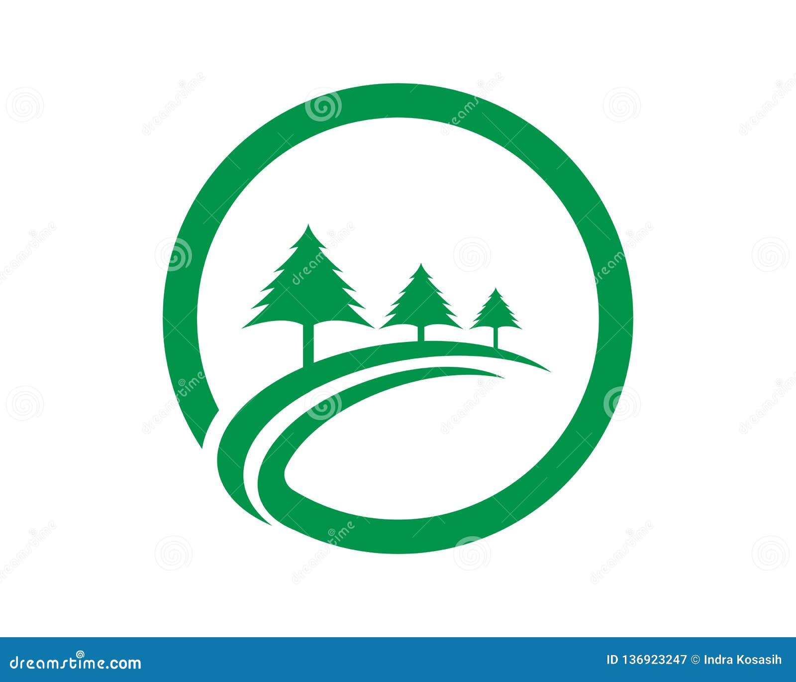Cedar tree Logo template stock vector. Illustration of monetary - 136923247