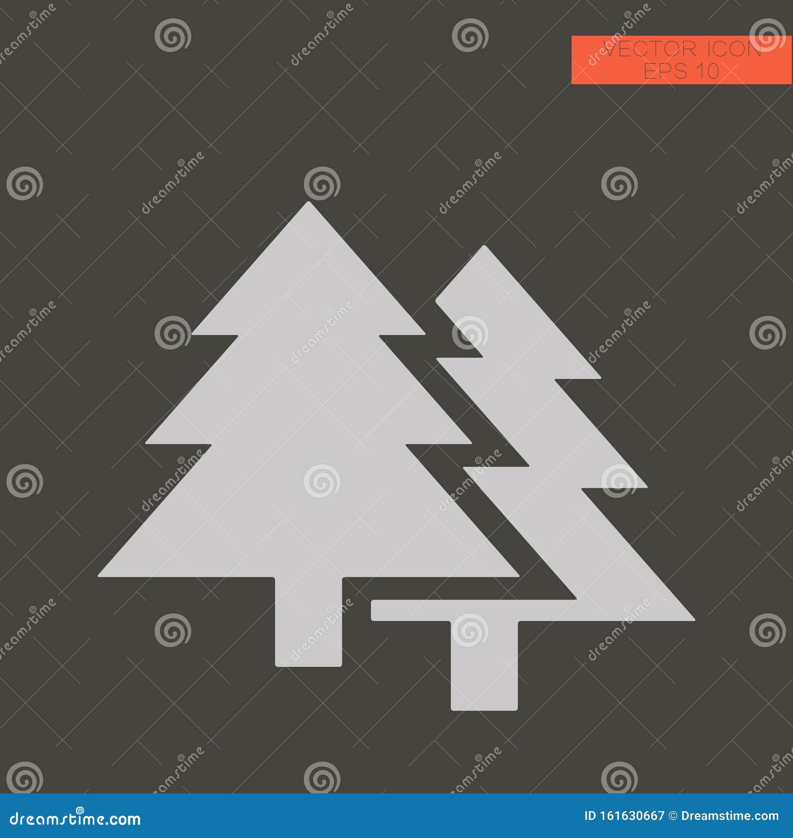 Cedar Tree Logo Template Vector Icon Illustration Stock Vector ...