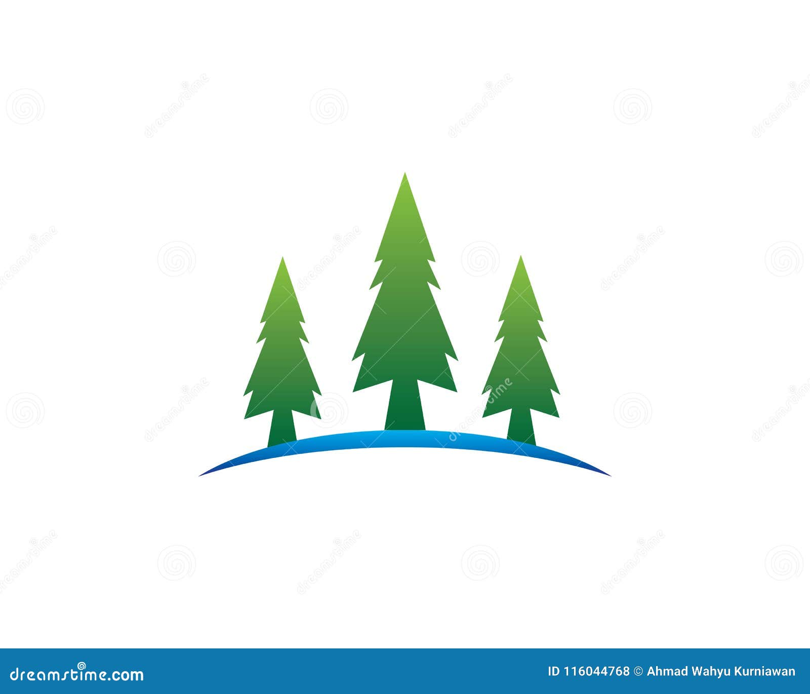 Cedar Tree Logo Template Vector Stock Vector - Illustration of symbol ...