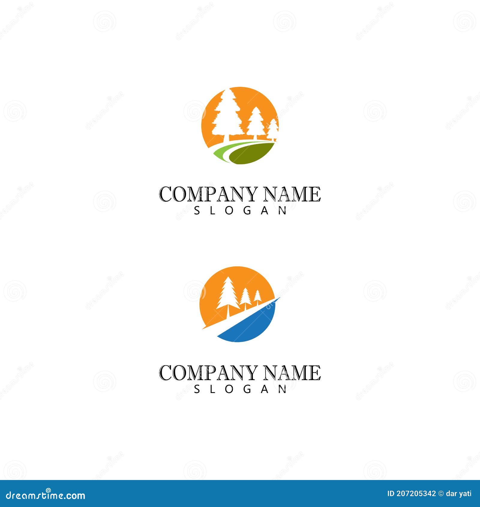 Cedar Tree Vector Icon Illustration Design Template Stock Vector ...