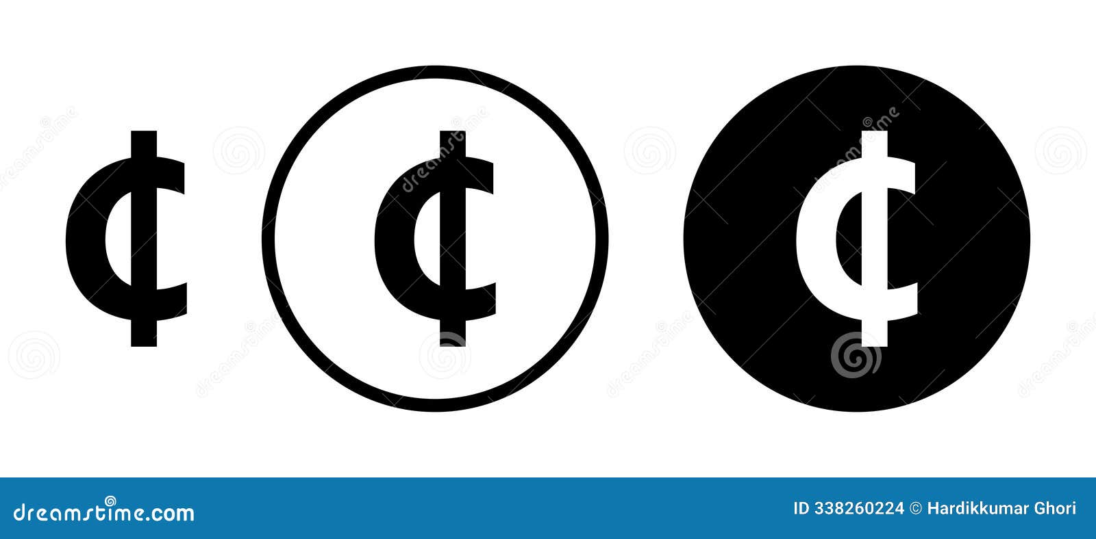 Cedi Sign Isolated on White Background Stock Vector - Illustration of ...