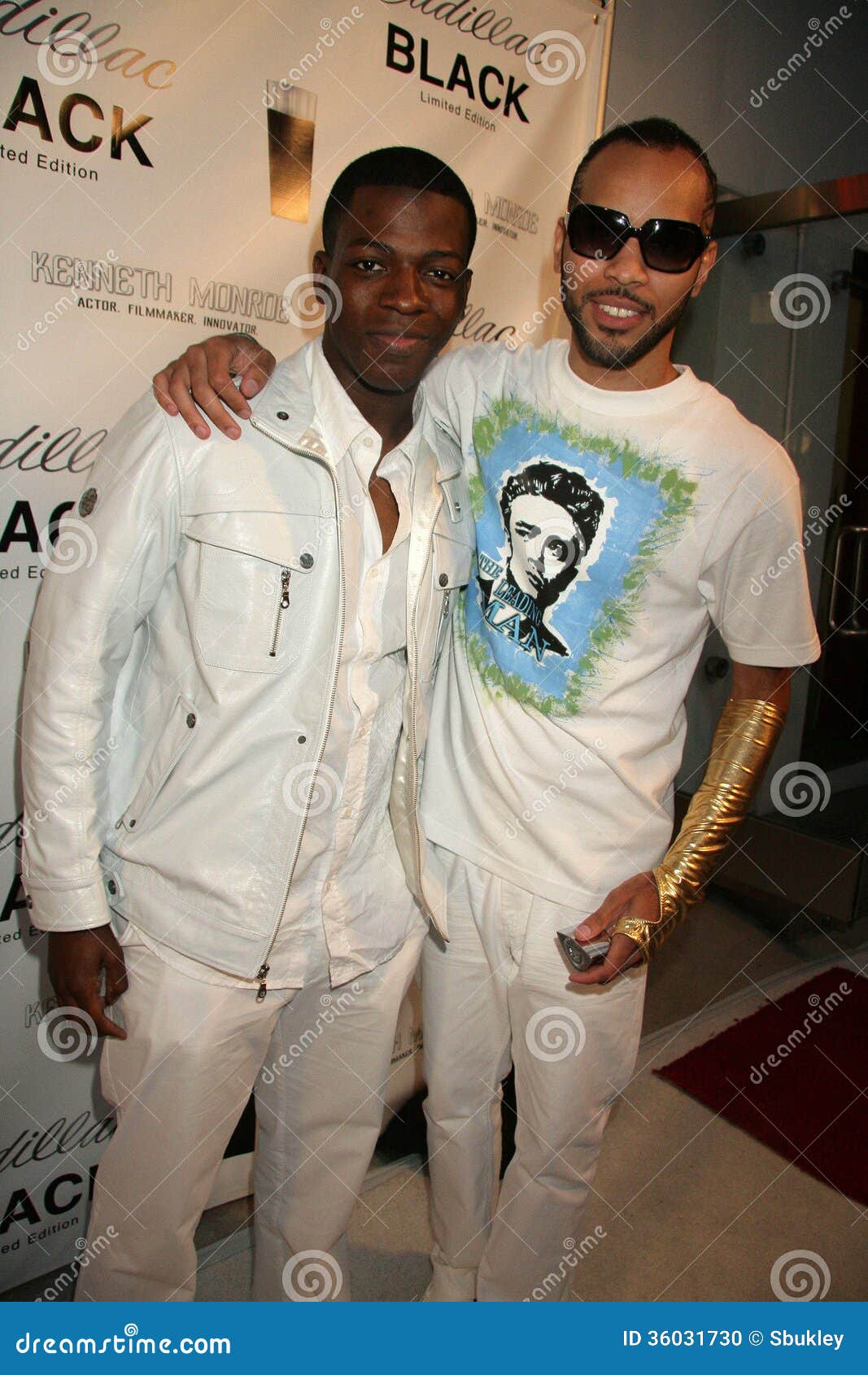 Cedric Sanders, Kenneth Monroe Imagen editorial - Imagen de estilo ...