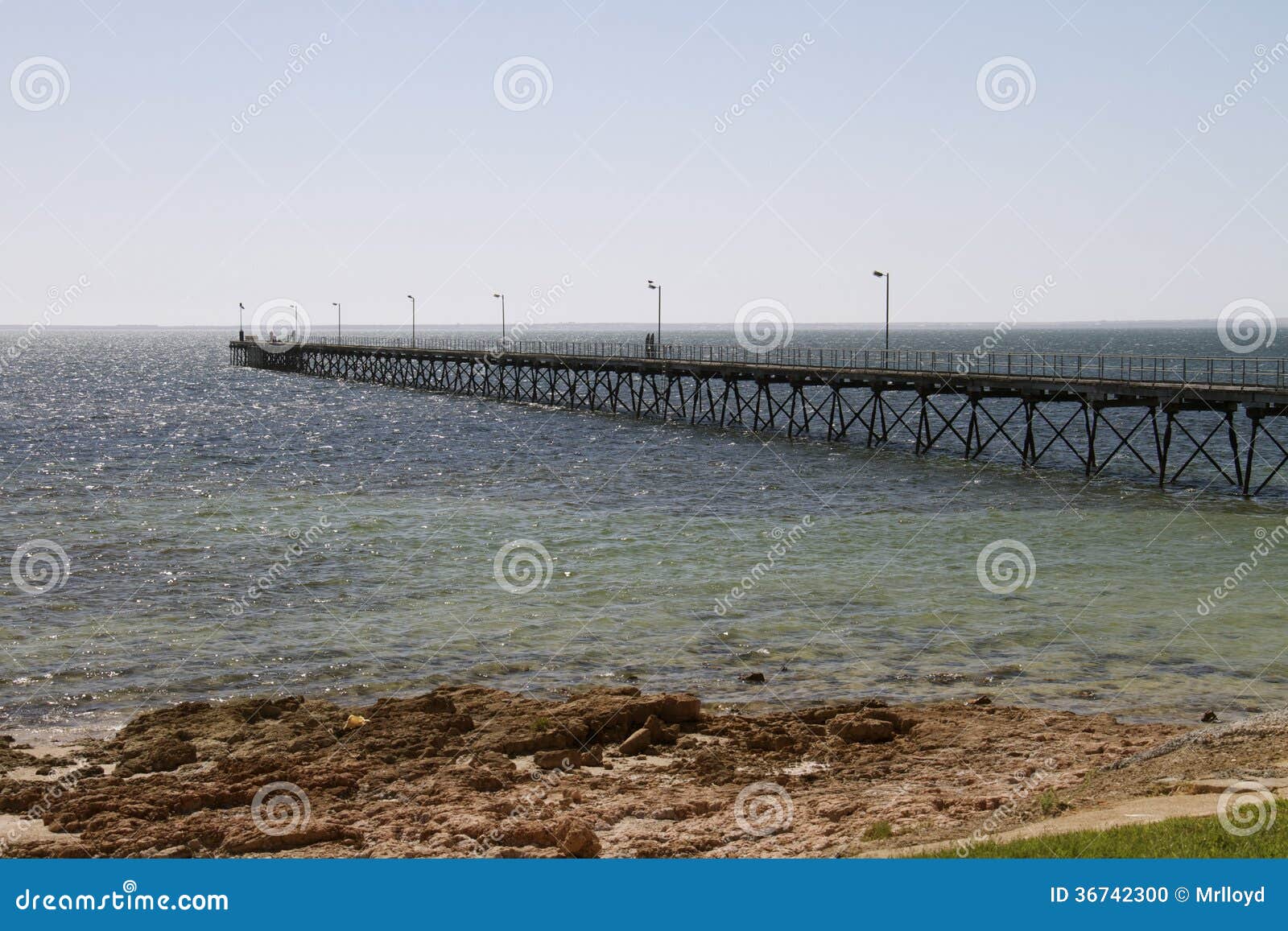 Ceduna jetty stock photo. Image of ocean, jetty, travel - 36742300