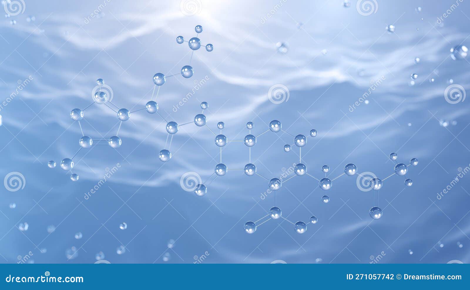 Cefotaxime Molecular Structure, 3d Model Molecule, Third Generation ...