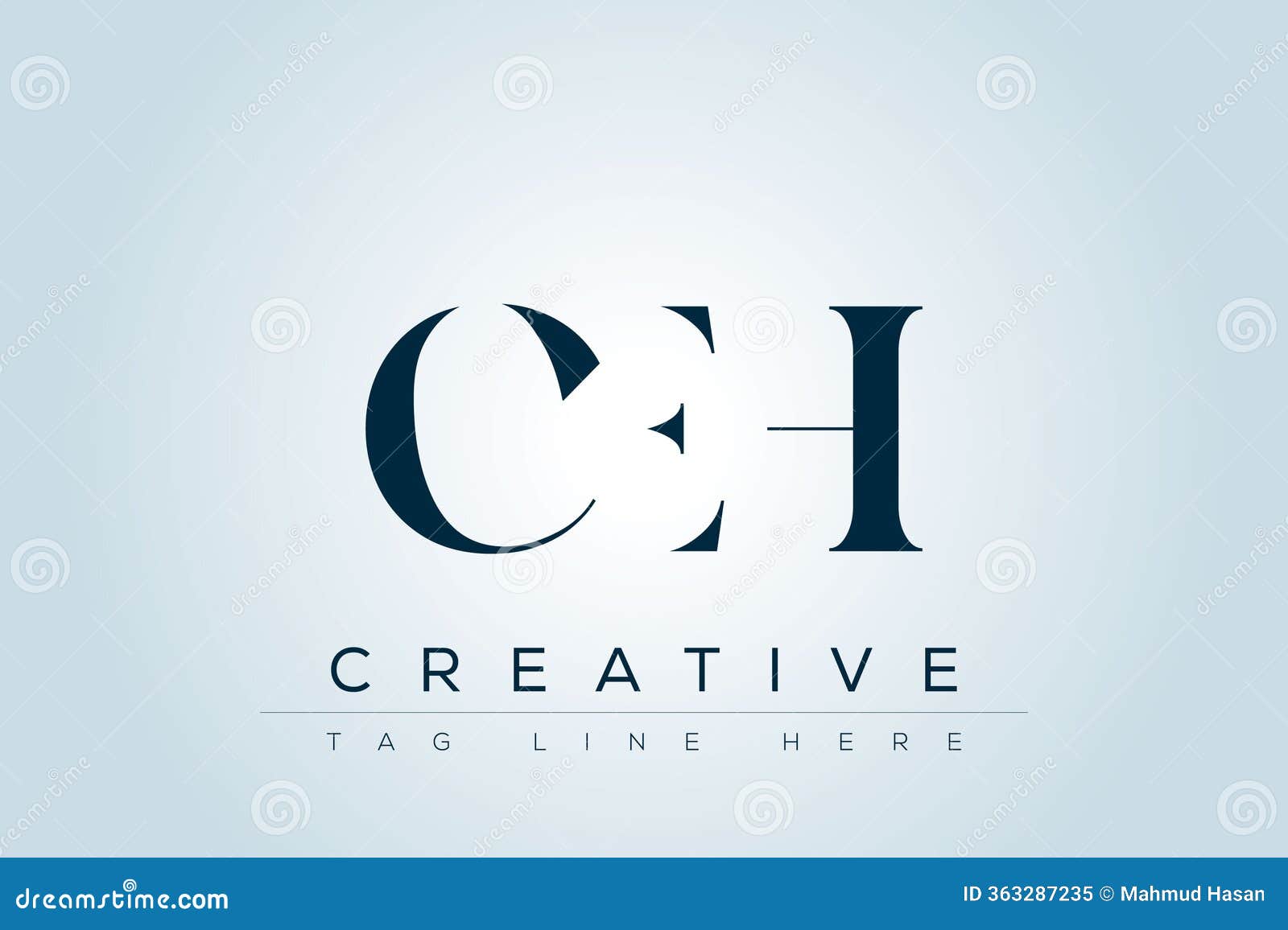 CEH abstract letter logo stock vector. Illustration of logotype - 363287235